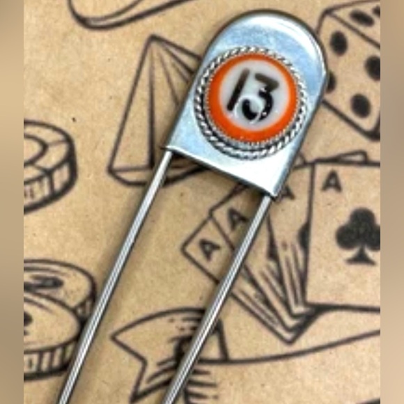 Artisan | Jewelry | Silver Jumbo Safety Pin 4 W Authentic Vintage 3 ...